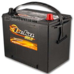 Deka 624FMF Gold Series Automotive Battery (Group 24F) 12 Volt 650 CCA ...