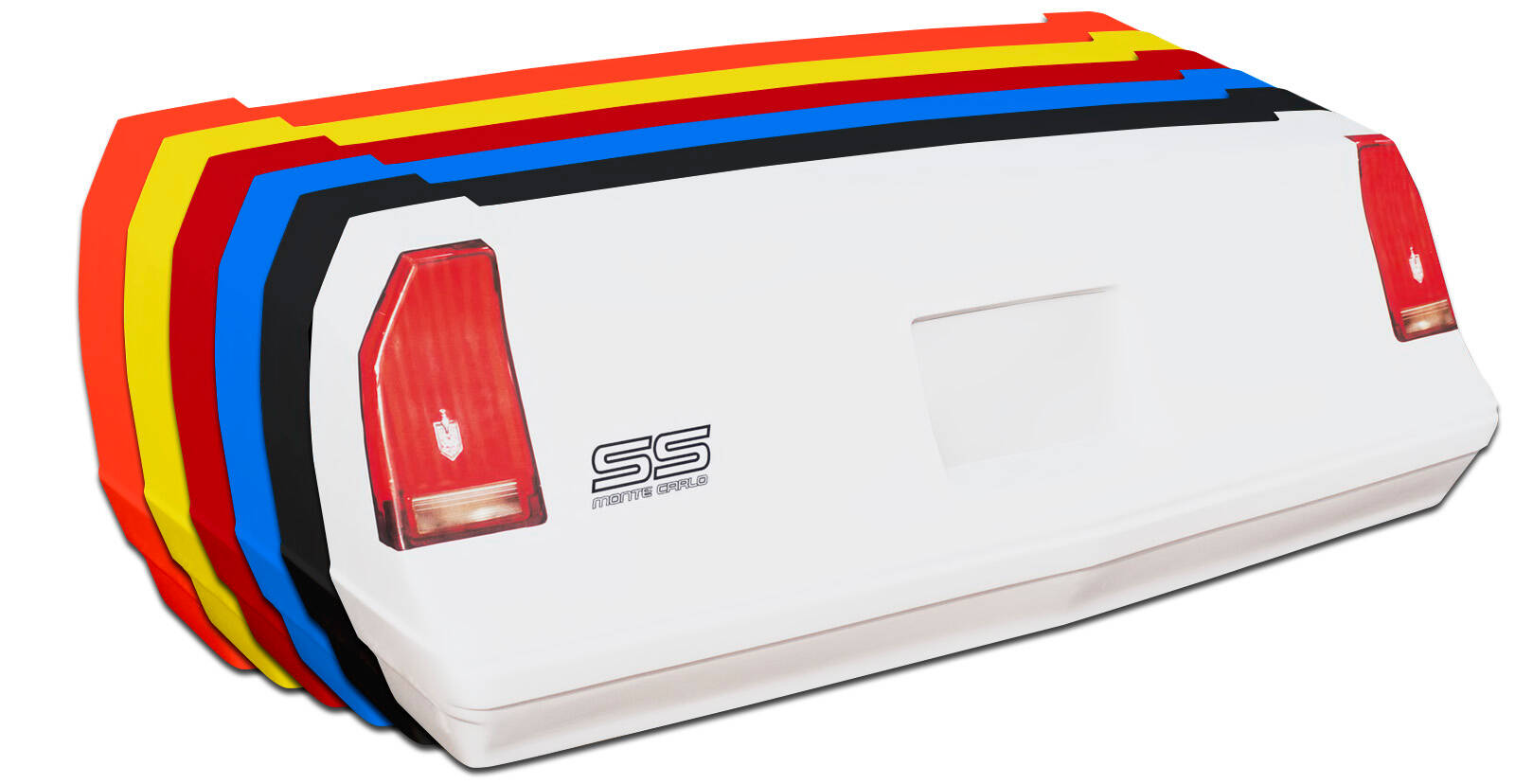 MONTE CARLO SS TAIL, BLACK - Carolina Racing Supply