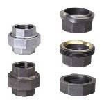 BLACK MALLEABLE 150# GROUND JOINT UNION 1-¼" fpt x 1-¼" fpt - Near ...