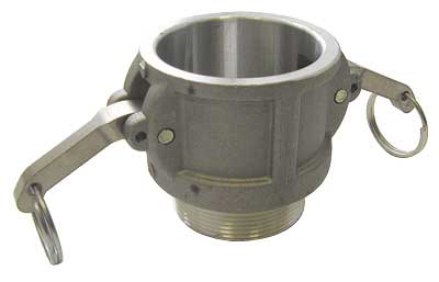 CAMLOCK ALUMINUM PART B 3" FEMALE COUPLING x 3" MNPT - Near North ...