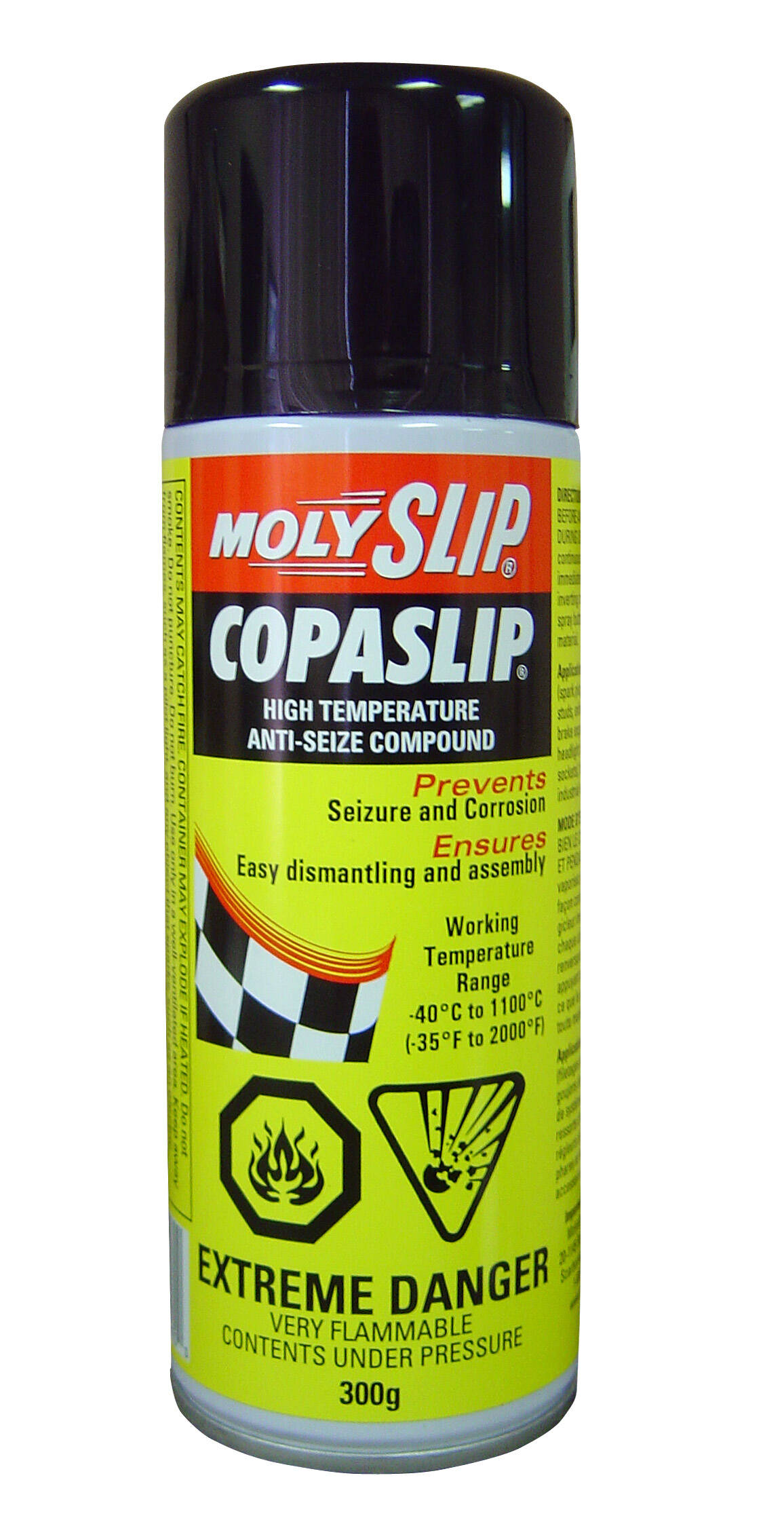 MOLYSLIP Copa Slip Anti Seize Compound Aerosol Spray 400g ...