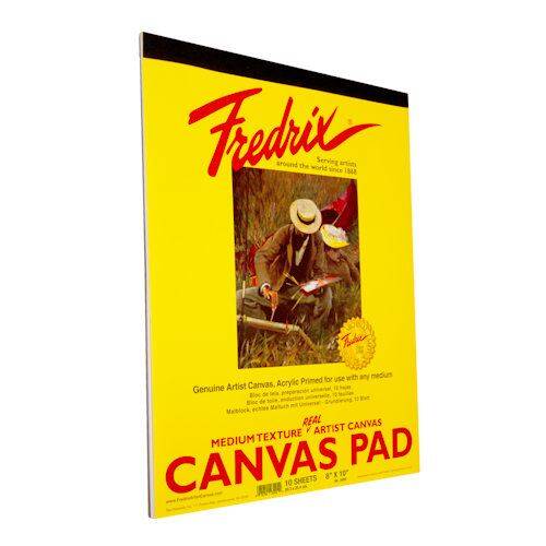 Fredrix Canvas Pad 8" X 10" - Delta Art