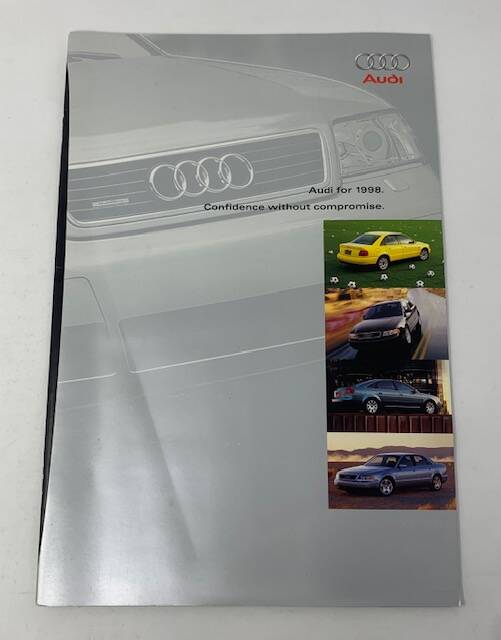 AUDI 1998 Full Line Sales Catalog-Brochure | eAutomobilia the online ...