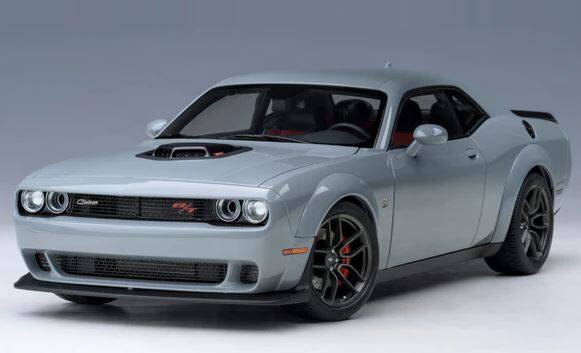 Dodge Challenger R/T Scat Pack Widebody silver AUTOart 1:18 Composite ...
