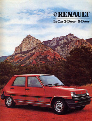 1981 Renault Le Car Trike