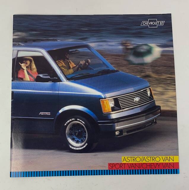 87 Chevy Astro Van Chevrolet Astro 4X4 Klim Original Super