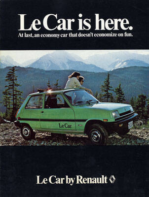 1981 Renault Le Car Trike