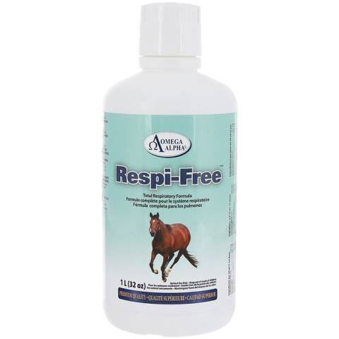 Respi-Free Omega Alpha Supplement 1L - The Horse Barn