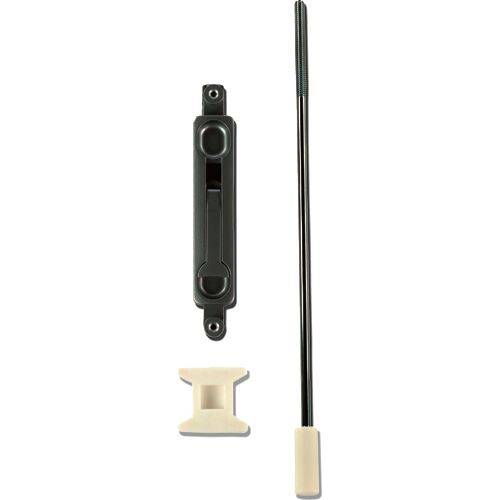 15 in. Mortise Flush Bolt with 7/8 in. Rod Extension in Duronodic ...