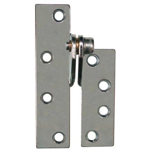 4 in. Brushed Chrome Left-Handed Reinforcing Hinge | Imperial USA Ltd