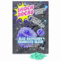 shock rocks popping candy blueraspberry 24's - JN Webb Wholesale