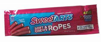 wonka sweetarts rope strawberry 24x51g - JN Webb Wholesale